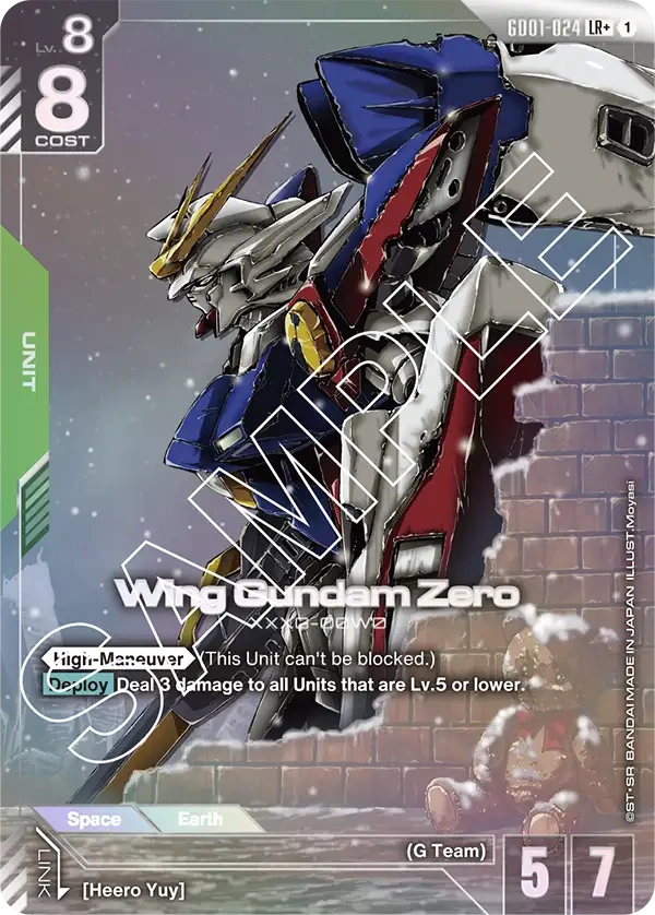 CoachSks wing gundam burst mode | Gundam Card Game Decklist