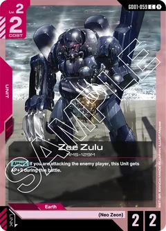 RB Zeon | Gundam Card Game Decklist