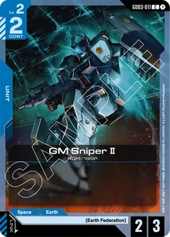 GM Sniper II | GD03-011 | C Card | Gundam Card Game