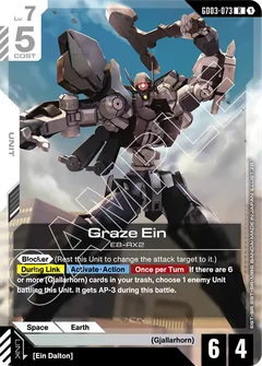Graze Ein | Gundam Card Game Decklist