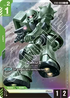 R/G Zeon | Gundam Card Game Decklist
