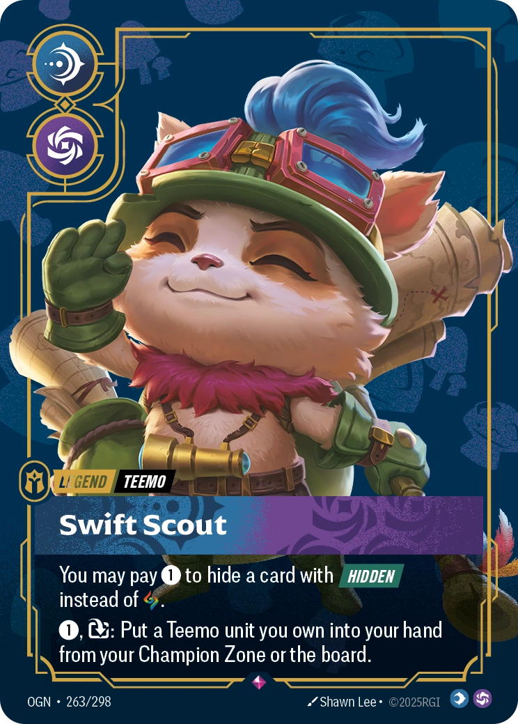 Teemo Riftbound Card Game Decklist Teemo Riftbound Card Game Decklist